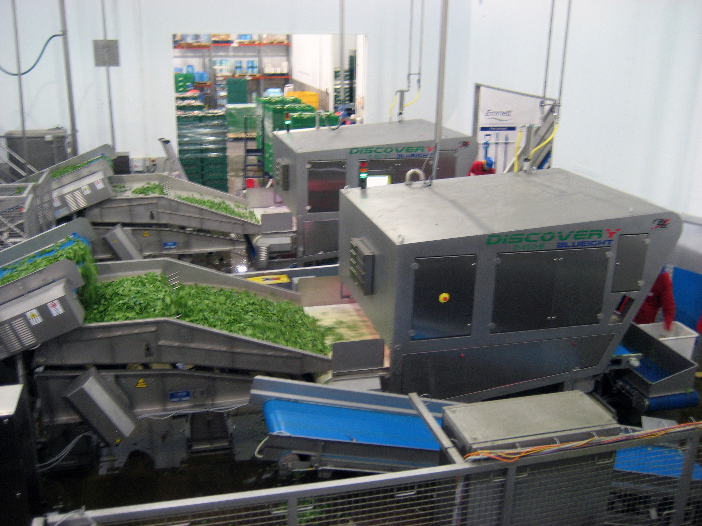 Discovery optical sorter for big capacities by Raytec Vision