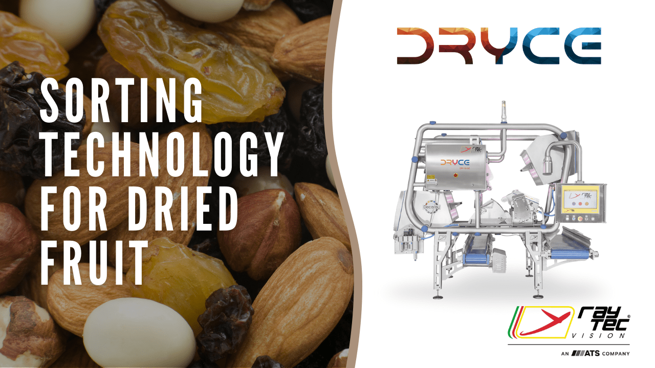 Dryce : the optical sorter for frozen and dried by Raytec Vision